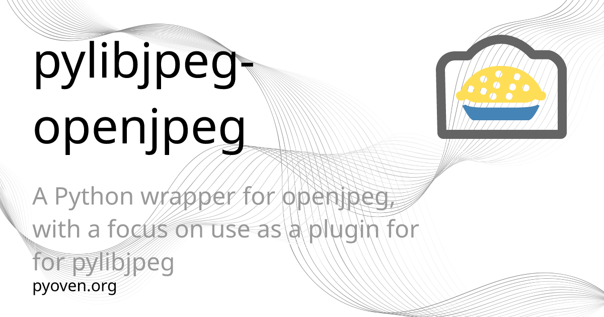 pylibjpeg-openjpeg - Oven