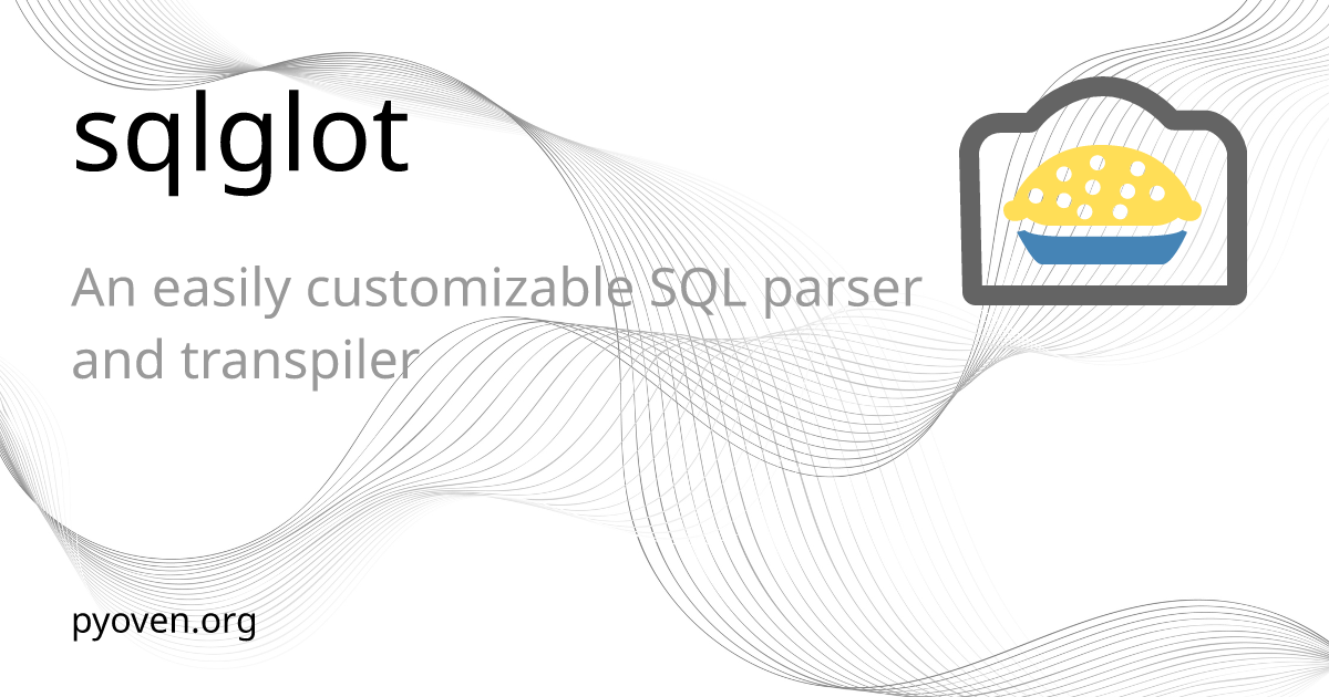 sqlglot - Oven