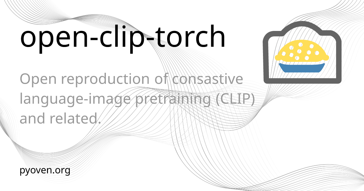 open-clip-torch - Oven